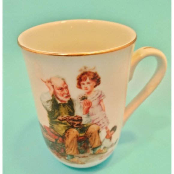 Norman Rockwell | Dining | Norman Rockwell The Cobbler Coffee Mug Tea ...
